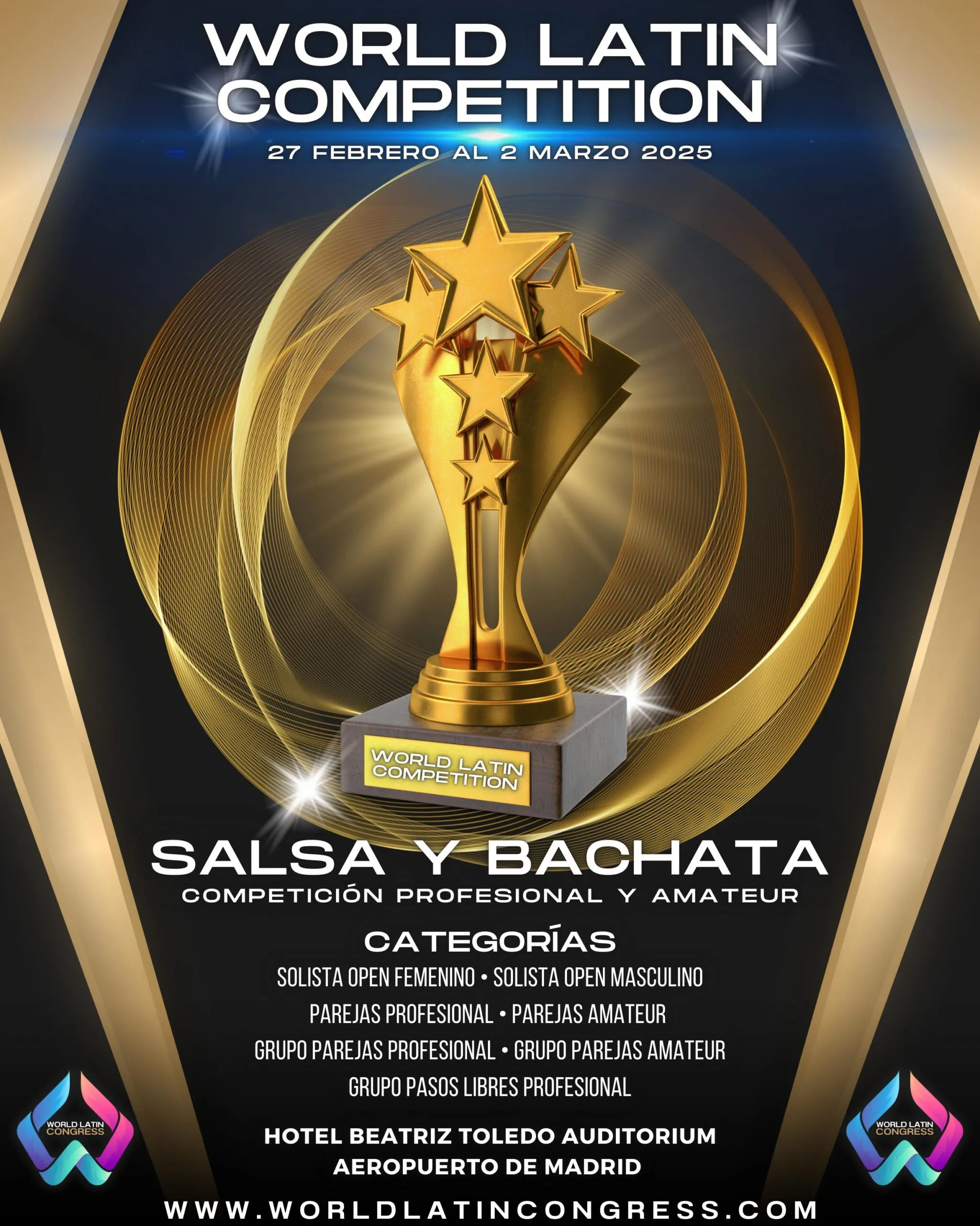 World Latin Congress 2025 - Toledo, España - Alfonso y Mónica · Bachata ...